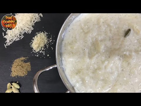Indian RICE PUDDING at home | Punjabi Style Rice Kheer