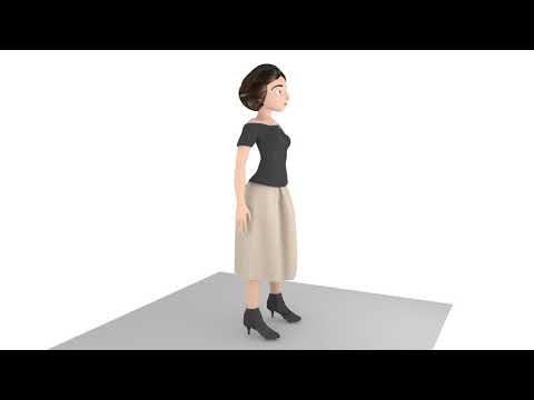 Intro to 3D Animation Post: Character Project | Natalie Burns