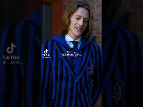 pov:Xavier e sta enamorado de tn pero no sabe que esta con enid #tn #merlinaaddams #enidsinclair