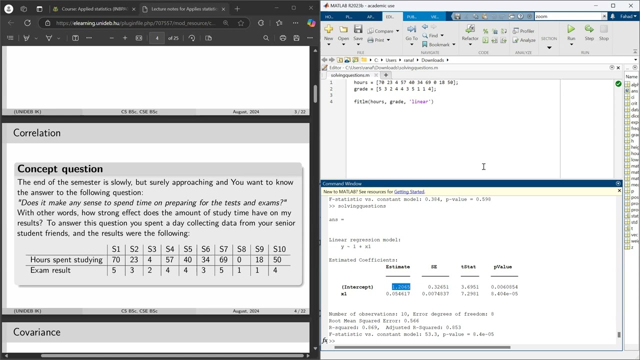 Lab 10 - Linear Regression