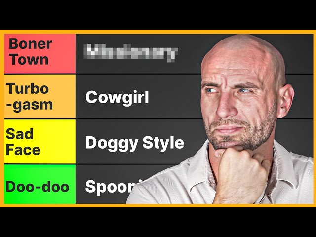 Ranking Ridiculous Sex Positions: The Ultimate Tier List | Galaxy