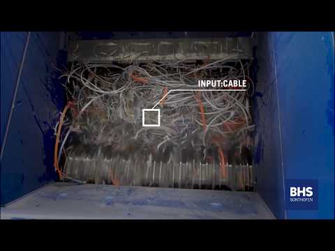BHS-Sonthofen - Continuous high-performance shredder in action