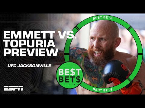 Best Bets for UFC Jacksonville: Josh Emmett vs. Ilia Topuria | ESPN MMA