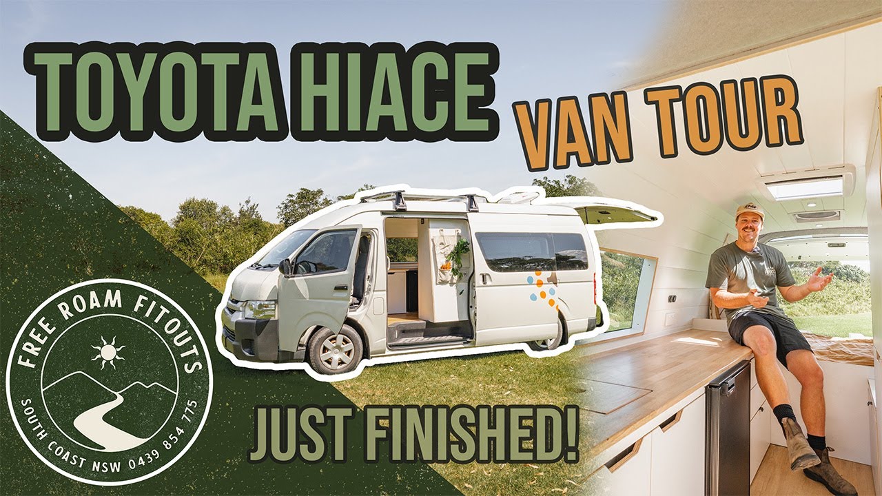 This Custom Hiace Camper Van Has a Bright, Roomy Design With a Lovely ...