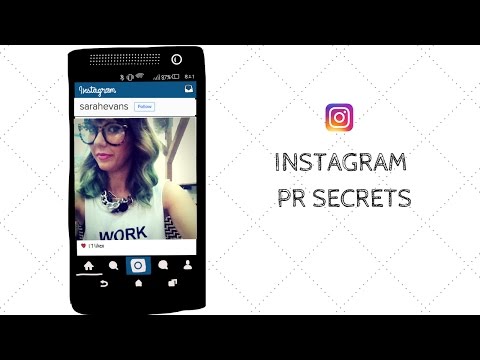 Instagram PR Secrets via Sarah Evans