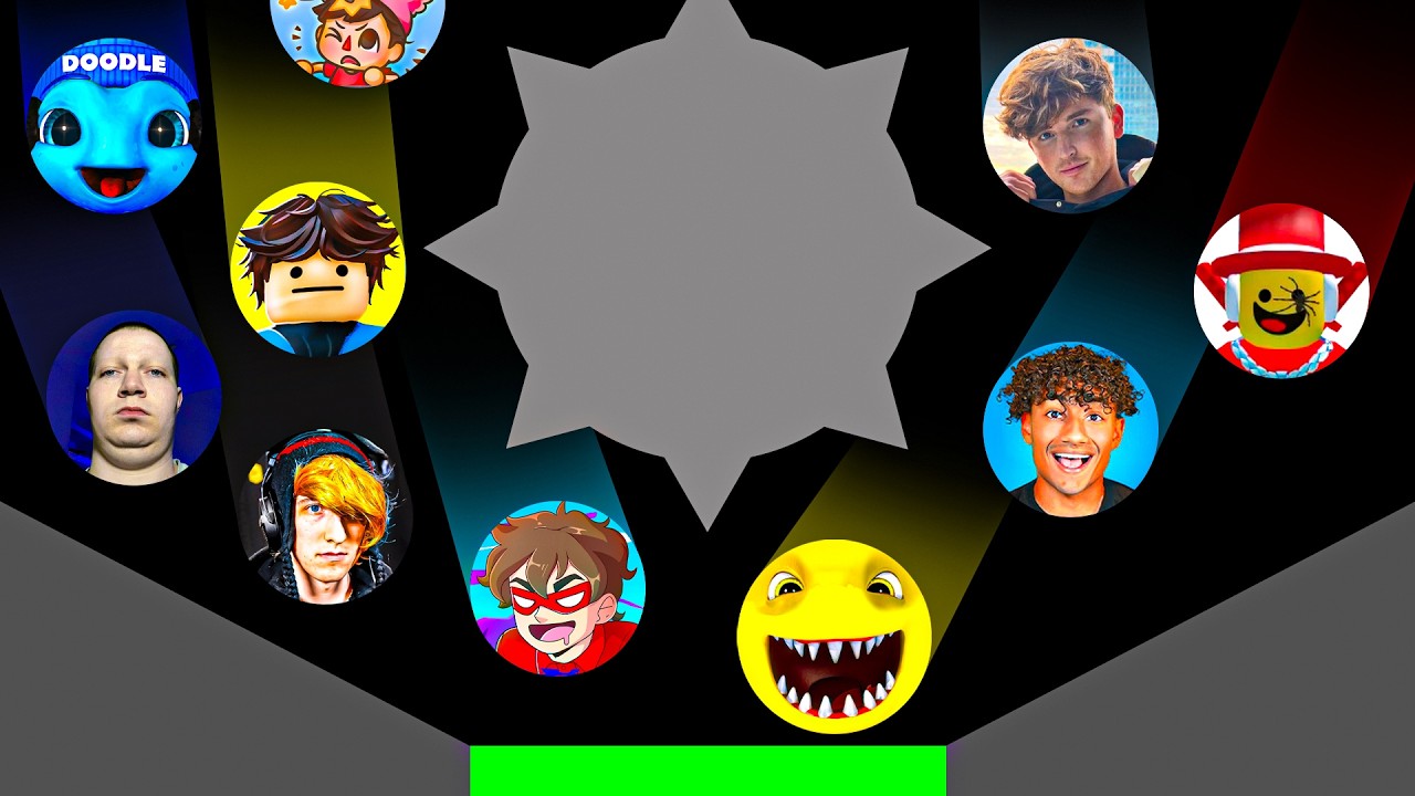 Ultimate YouTuber Marble Race!