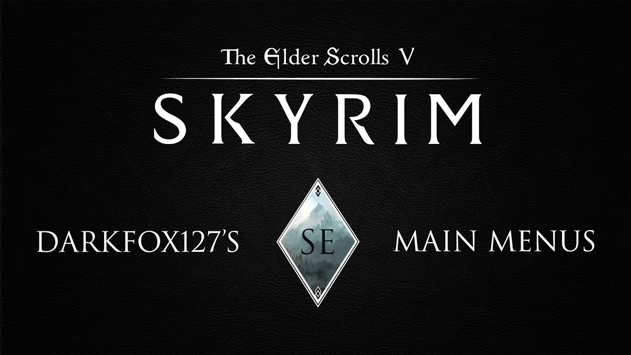 Darkfox127's Main Menu Replacers