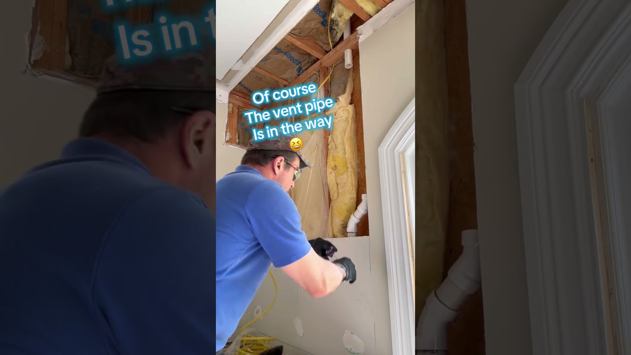 Movin some things around 🤓 #work #bathroomremodel #tile #homeimprovement #greenville