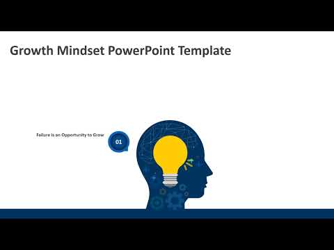 Growth Mindset PowerPoint Template | Kridha Graphics