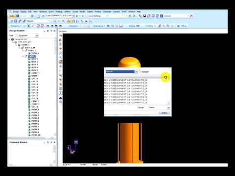 Customize. Aveva. Pdms. Design. Include elements from active list | 3D Software Customization
