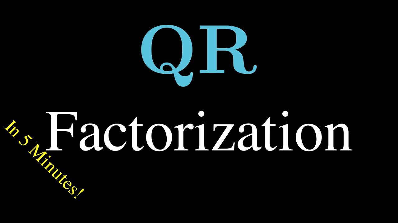 QR Factorization Example - Linear Algebra