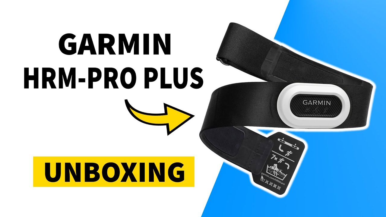 Garmin HRM-Pro Plus Unboxing (010-13118-00)