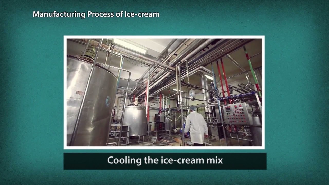 Manufacturing Process of Ice cream - Dairy Products - FOOD SSC