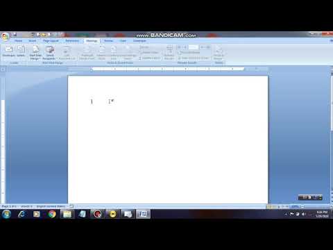 MS word40 Create Different Address Labels