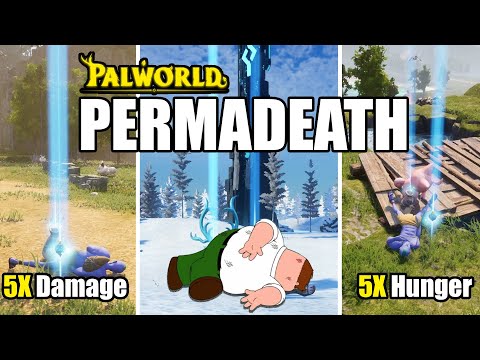 I attempted to survive 100 days in Palworld permadeath mode..here's what happened.