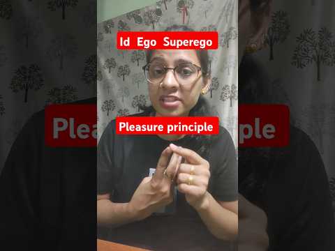 Id/Ego/Superego| Sigmund Freud| psychoanalytic theory| #sigmundfreud #personality #cdppsychology