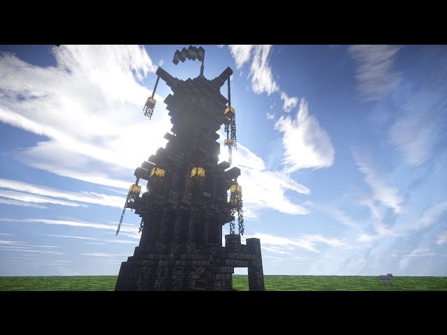 Minecraft Tutorial | Elf Tower - Elfenturm Minecraft Map