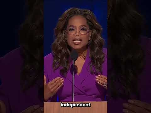 Oprah Winfrey energizes #DNC crowd with endorsement for Harris-Walz campaign