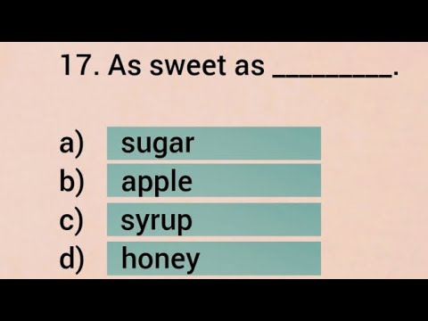 LIKE, AS Test | Similes Quiz | METAPHORS Quiz | Choose the Correct Option