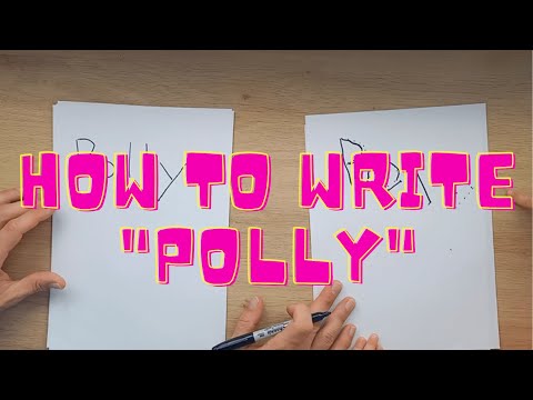 How To Write The Name "Polly"