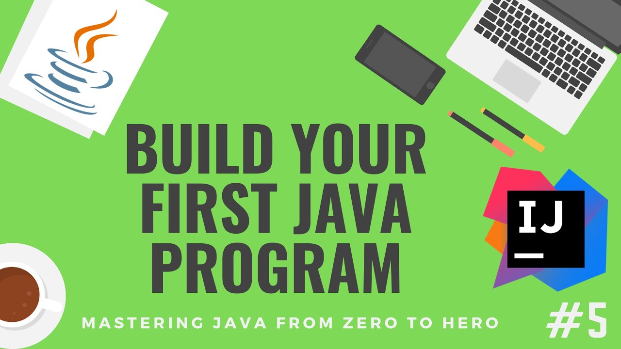 Creating First Hello World Java Application - [ Mastering Java Course #5]
