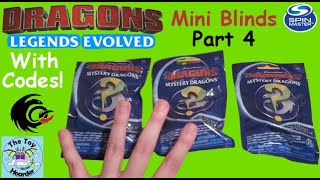 P4: Dragons Legends Evolved Mystery Dragons Codes, Unboxings, & Reviews