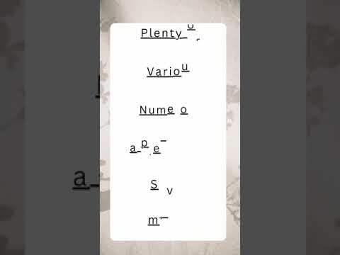 synonym of many
