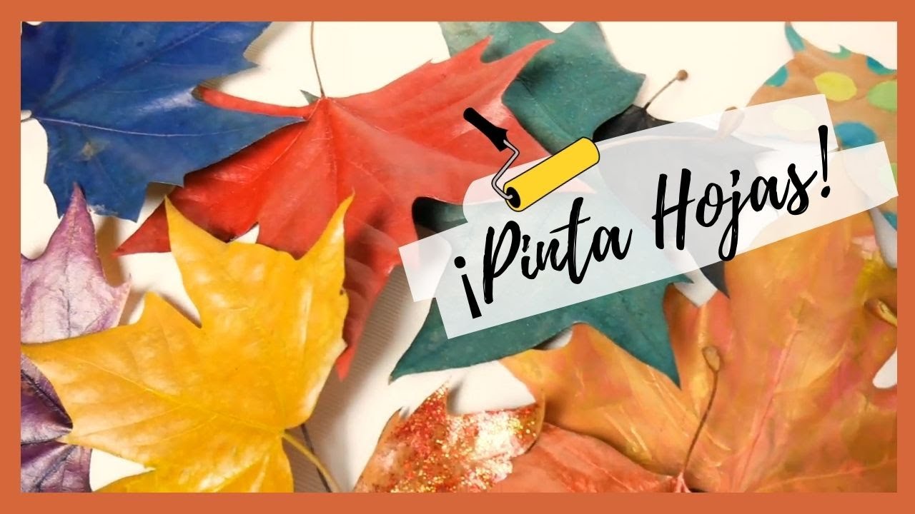 9 ideas para decorar hojas secas y 1 sorpresa final | Manualidades