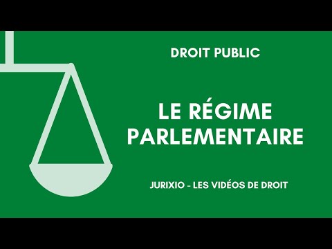Le régime parlementaire