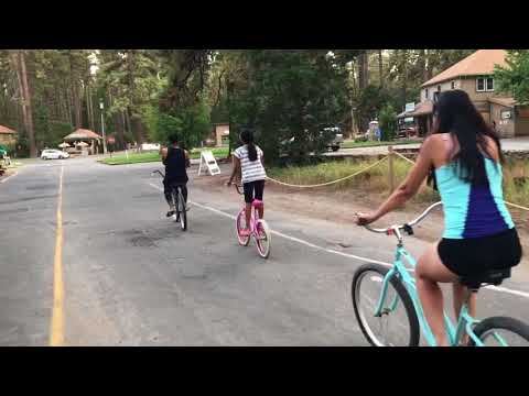 Biking at Camp Richardson, Lake Tahoe