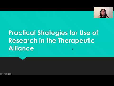 Research and the Therapeutic Alliance