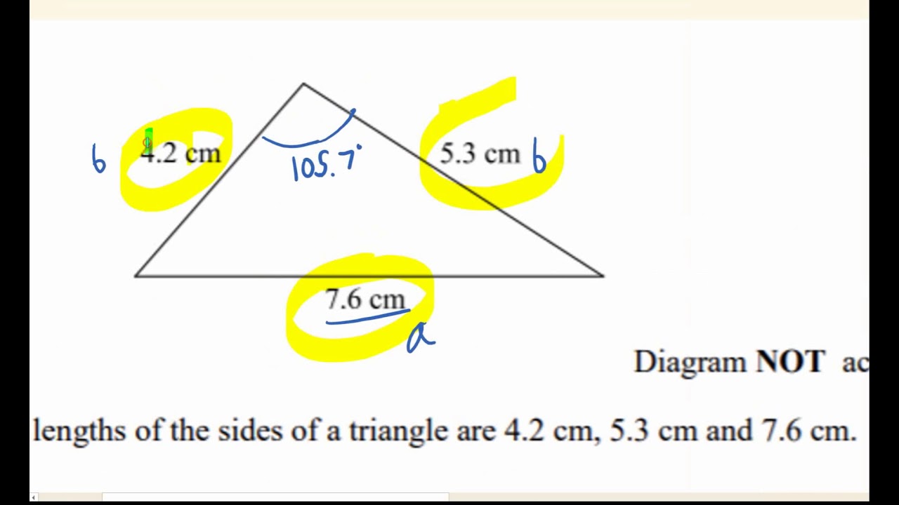 Sine Rule, Cosine Rule and Compound Questions