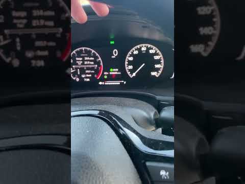 2022 Honda Civic cruise control brake system warning light fix.