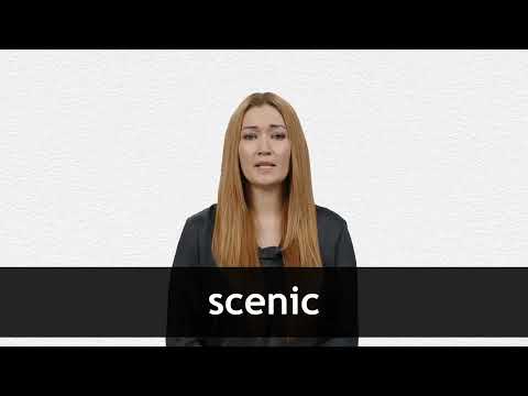 How to pronounce SCENIC in American English