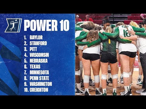 Women's NCAA volleyball rankings: Week 8's Power 10