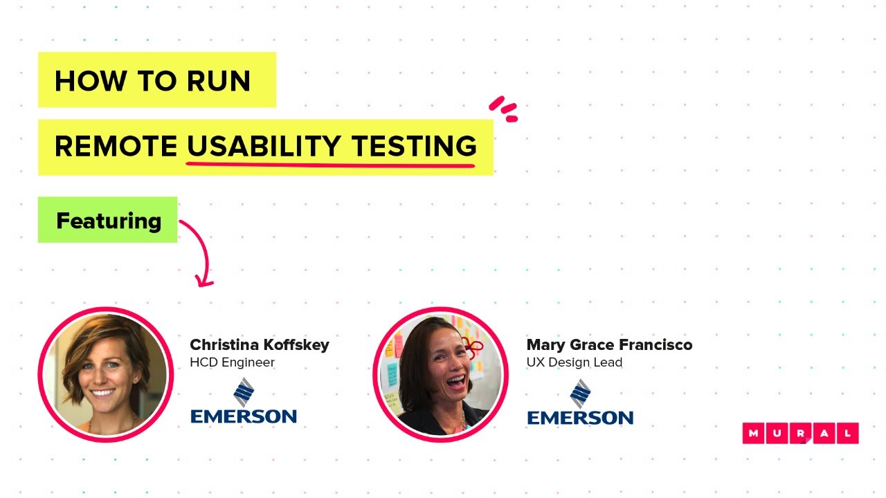 How Emerson Runs Remote Usability Testing