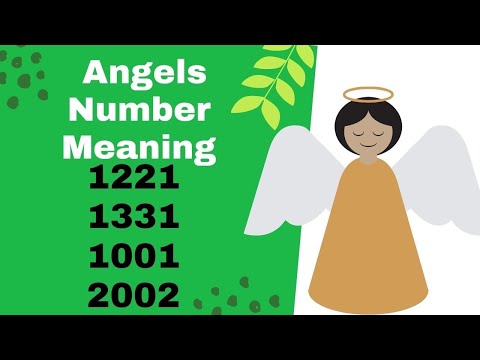 Angel 👼 Number 1221,1331,1001,2002 Meaning #angelnumber #twinflame #angels