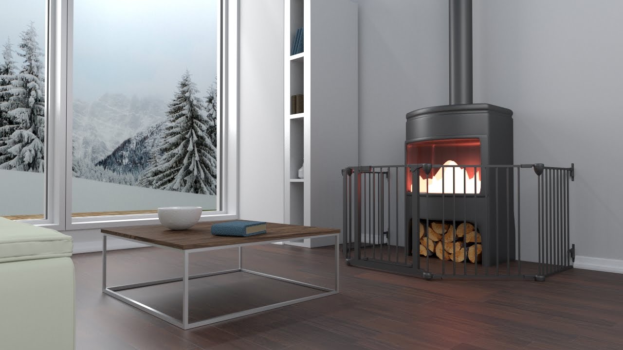 tectake - Zábrana ke krbu 400754