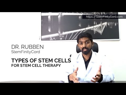 Types of stem cells for stem cell therapy