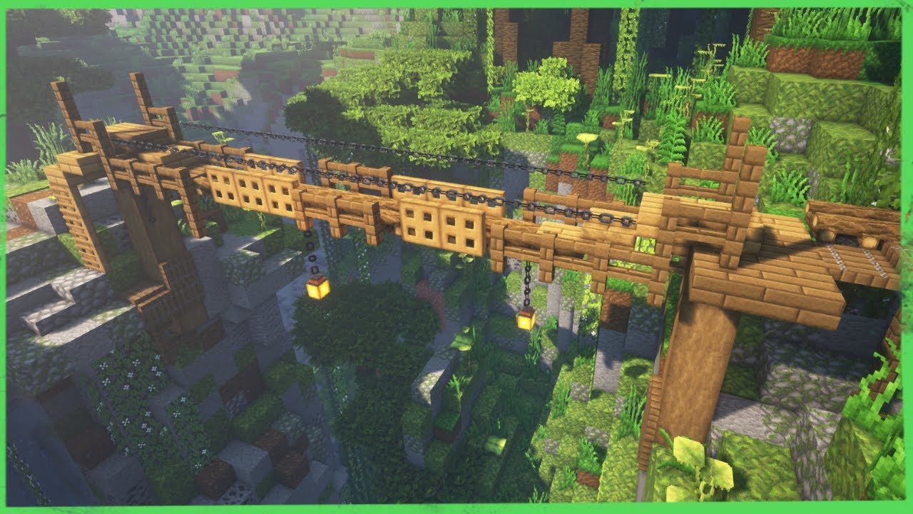 Minecraft Small Wooden Bridge