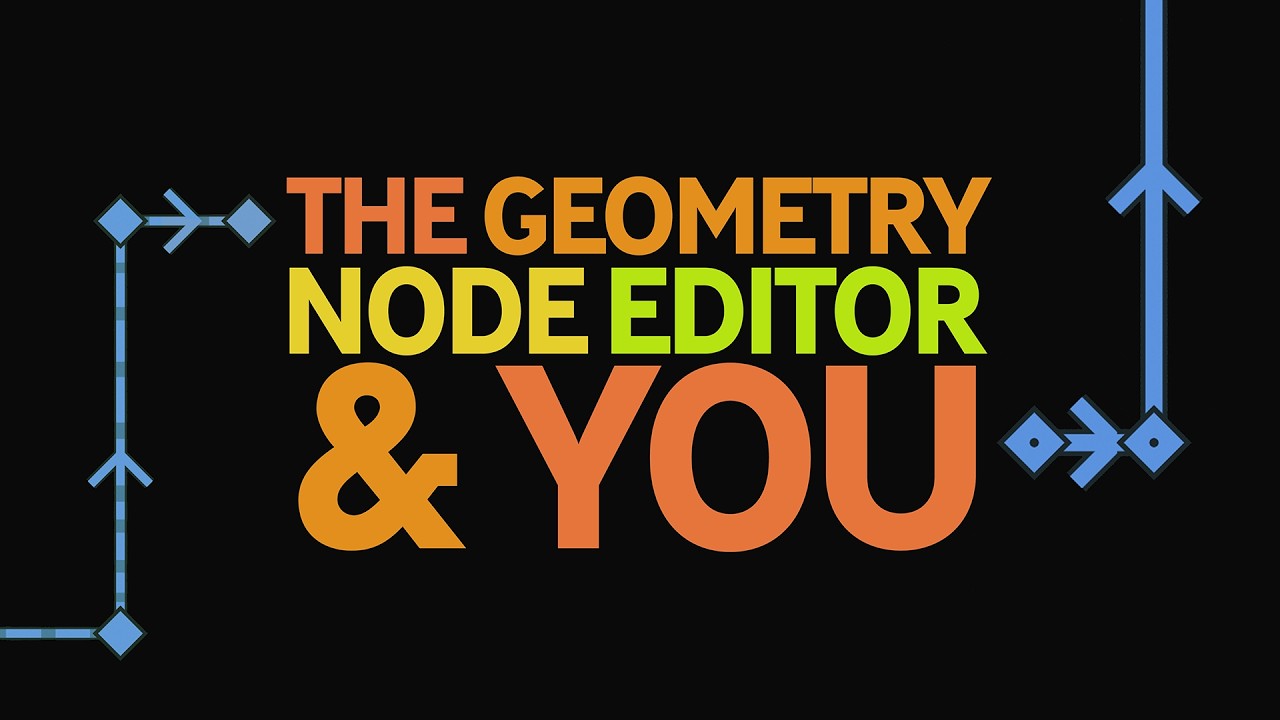 A guide to blender’s geometry node editor
