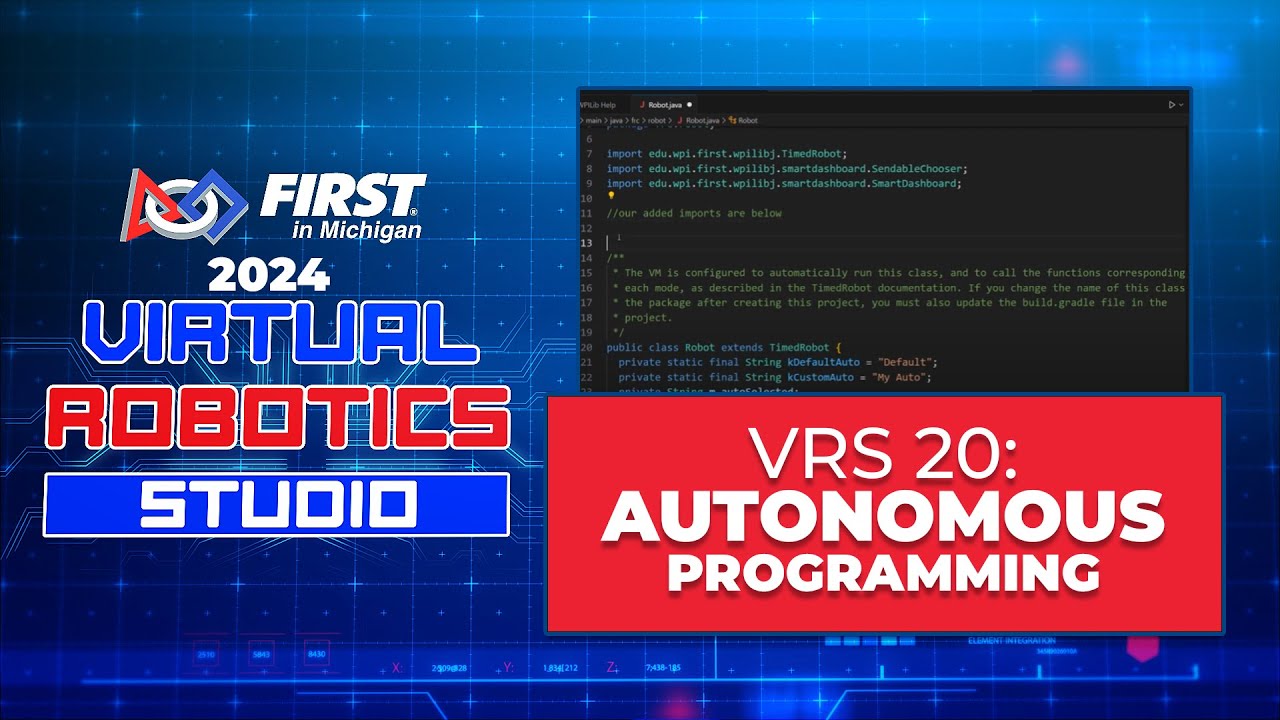 VRS 20: Autonomous Programming