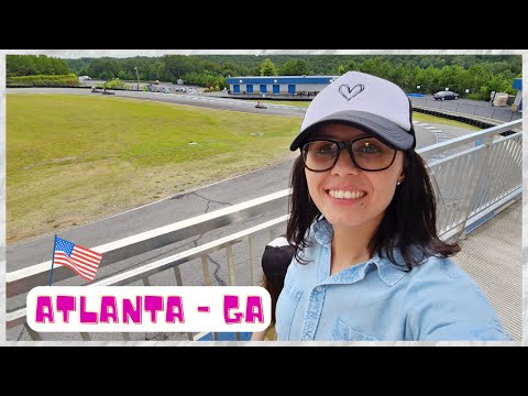 Muita diversão entre amigos! Atlanta Motorsports Park e Go USA Fun Park.