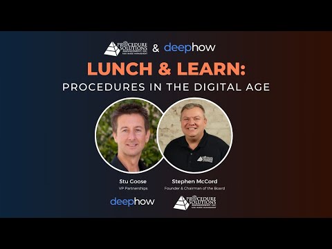 Lunch & Learn: Procedures in the Digital Age (February 16, 2023)