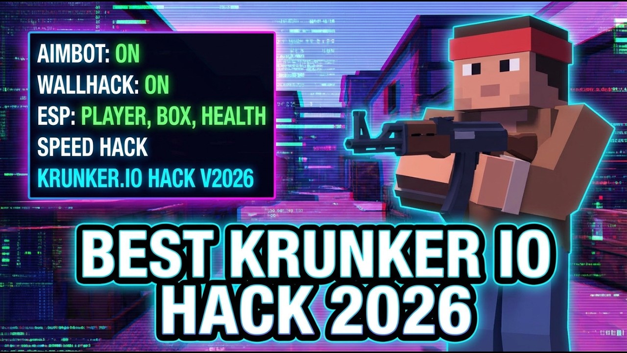 Krunker Io Cheat | BEST | Easy To Use | AimBot, Esp, WallHack And More | FREE