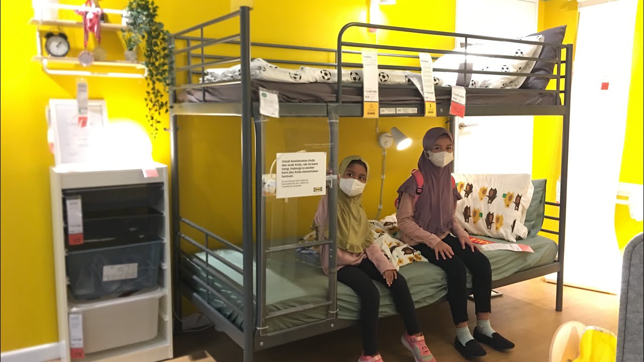 AKHIRNYA BELI TEMPAT TIDUR 2 TINGKAT DI IKEA | INSPIRASI KAMAR TIDUR ANAK IKEA | IKEA ALAM SUTERA