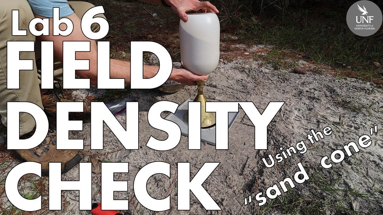 Virtual Geotech Lab #6: Field Density Test using Sand Cone