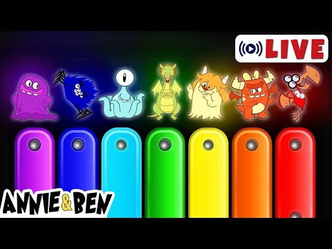 🎃 Halloween Cartoons For Kids | Learn Numbers with Spooky Xylophone 👻🔢