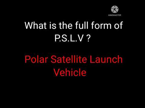 What is the full form of P.S.L.V ? ||PSLV full name|| #shorts