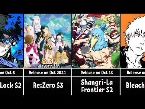 All Upcoming Anime of Fall 2024